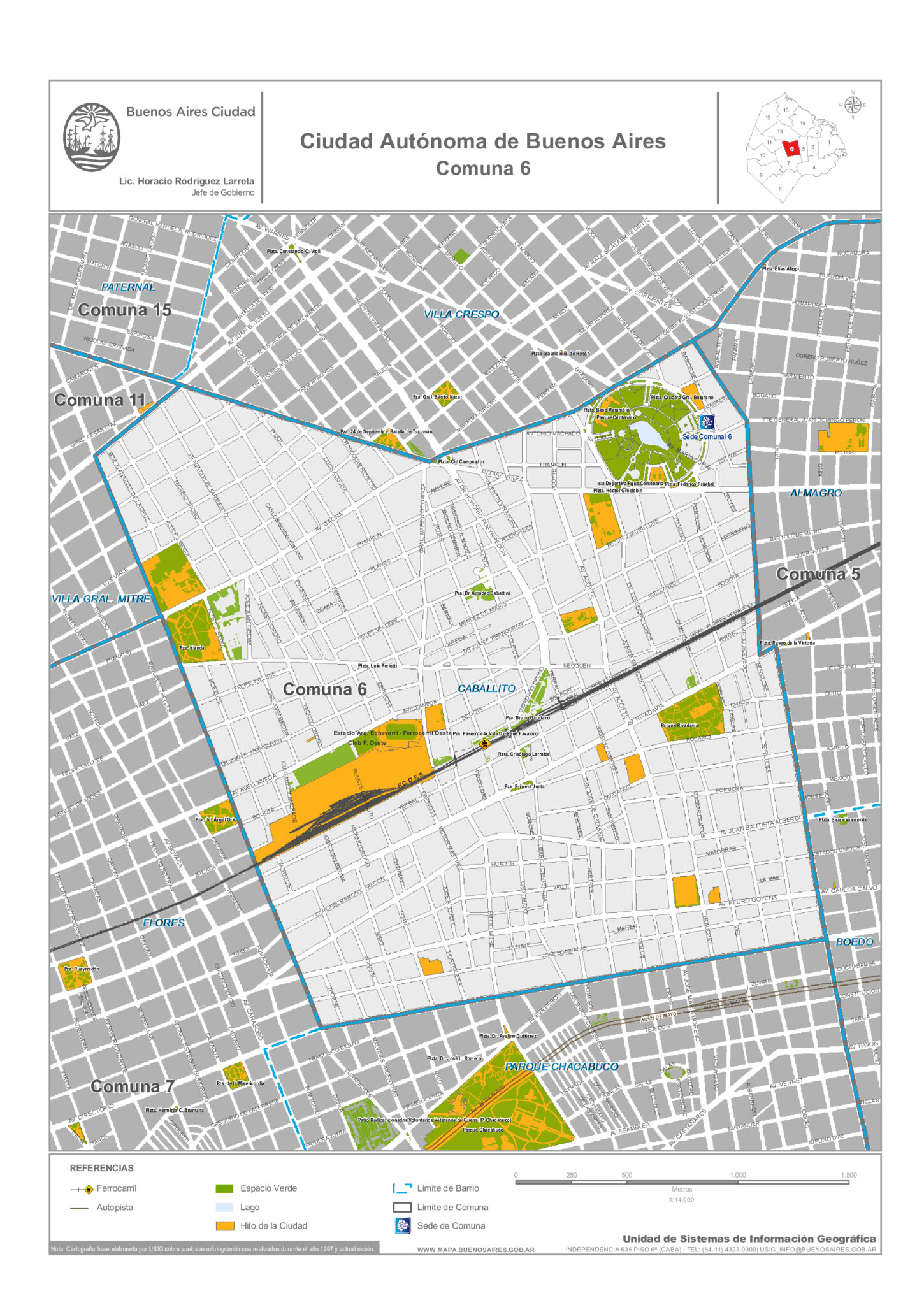 Comuna 6 – Caballito Urbano